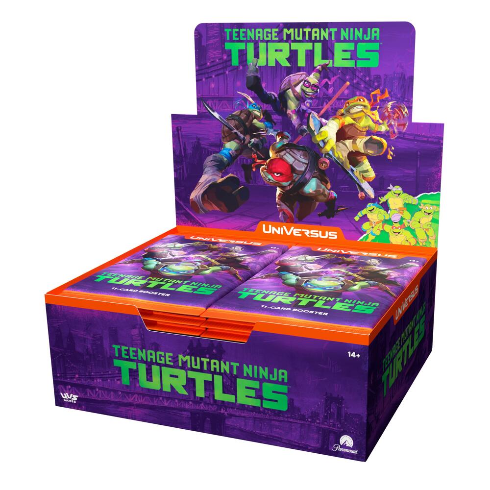 UniVersus Teenage Mutant Ninja Turtles Booster Box | JWW Sports Cards ...