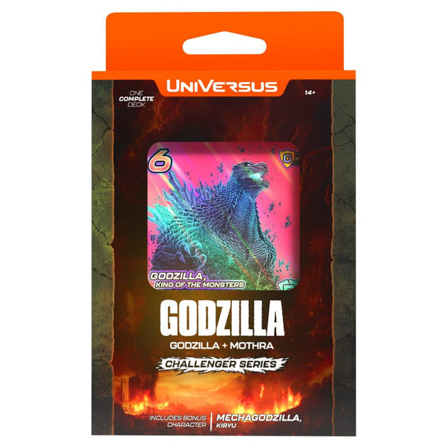 UniVersus CCG Godzilla Challenger Series - Godzilla + Mothra Deck | JWW ...