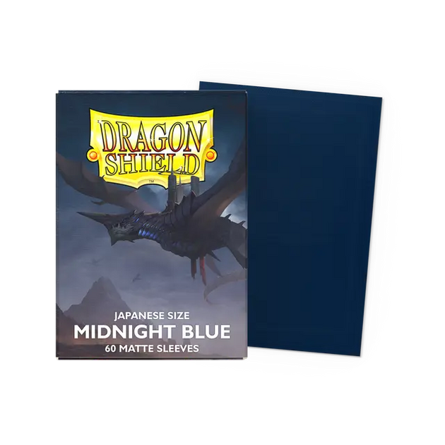 Dragon Shield - Midnight Blue - Matte Sleeves - Japanese Size | JWW ...